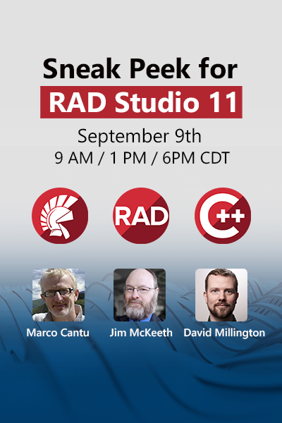 Embarcadero RAD Studio, Delphi, & C++Builder Blogs
